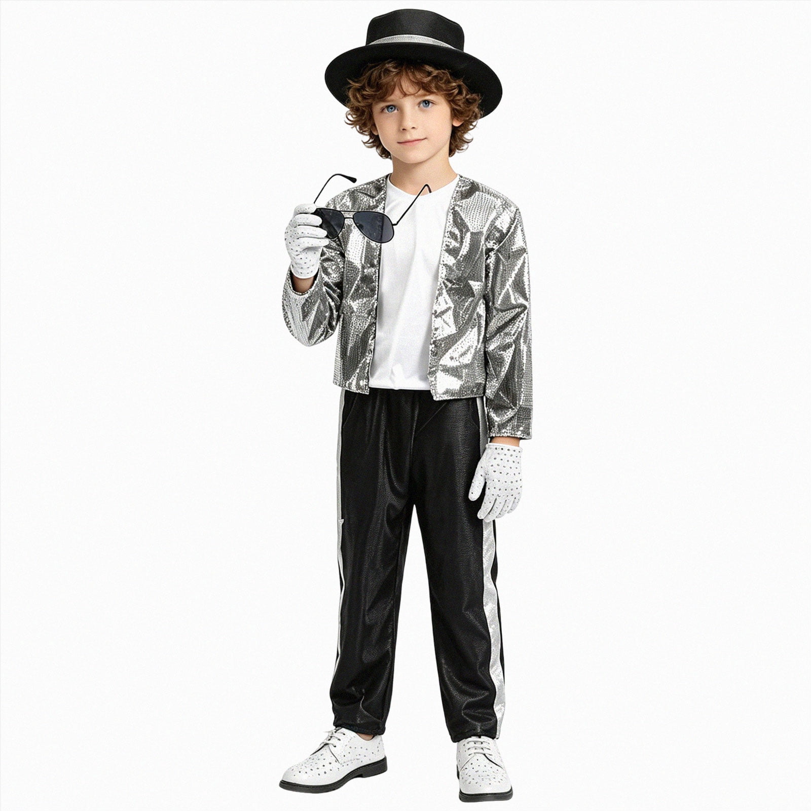 Linfrsh Clothes , 80s Outfits , Retro Clothes Jacket + Pants + Glasses ...