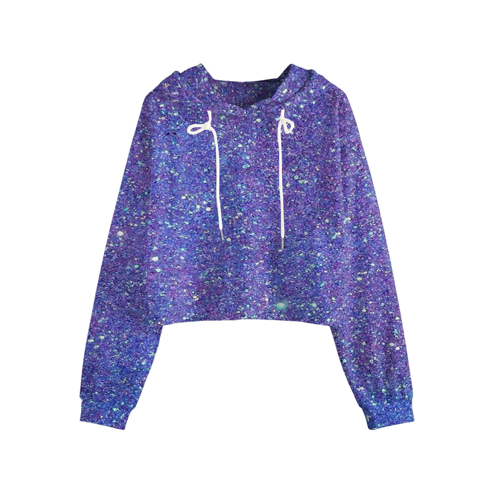 Linfrsh Girls Sweatshirt Teen Kids Girls Letter Long Sleeve Tie Dyed ...