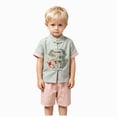 Linfrsh Toddler Boy Outfit Boys Tang Suit Jacket Chinese Traditional ...