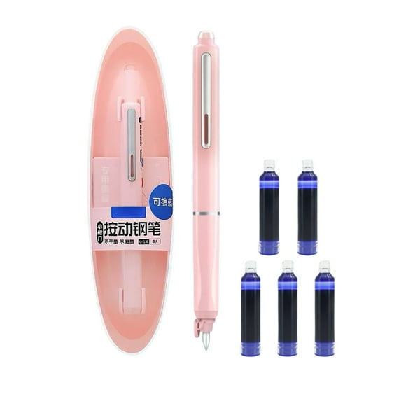 LingLuxe Space Capsule Click Pen with Fine Tip and Non-Splash Ink ...