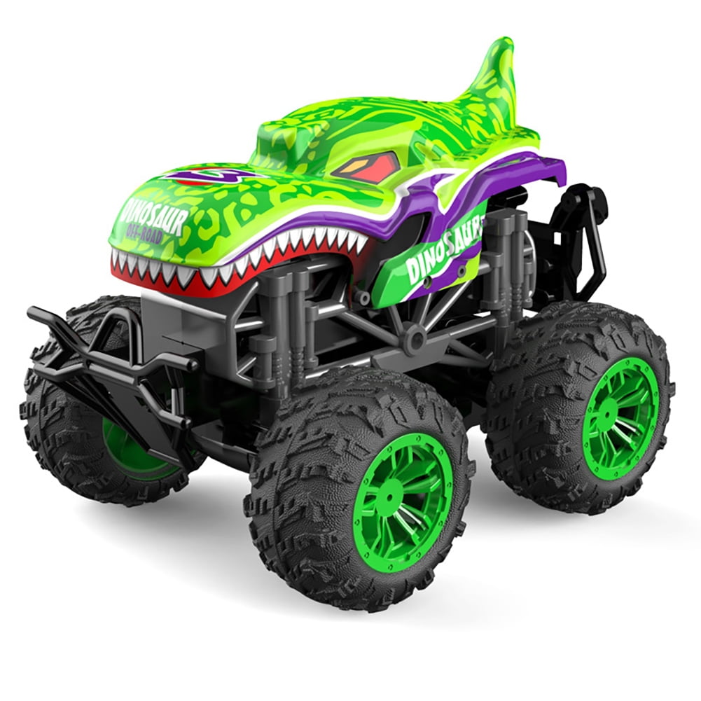 LingStar 1:18 2.4g Remote Control Shark HeadCar 360 Degree Rotating ...