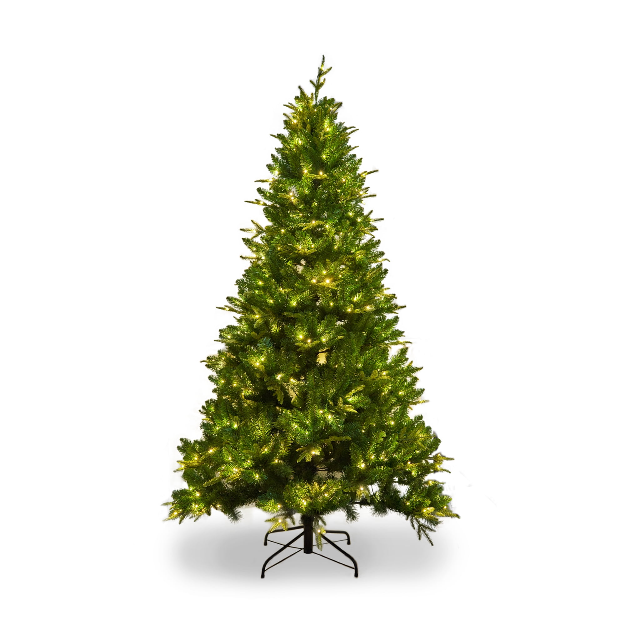 LingStar 6 Ft Prelit Artificial Christmas Tree With 260 LED Warm White ...