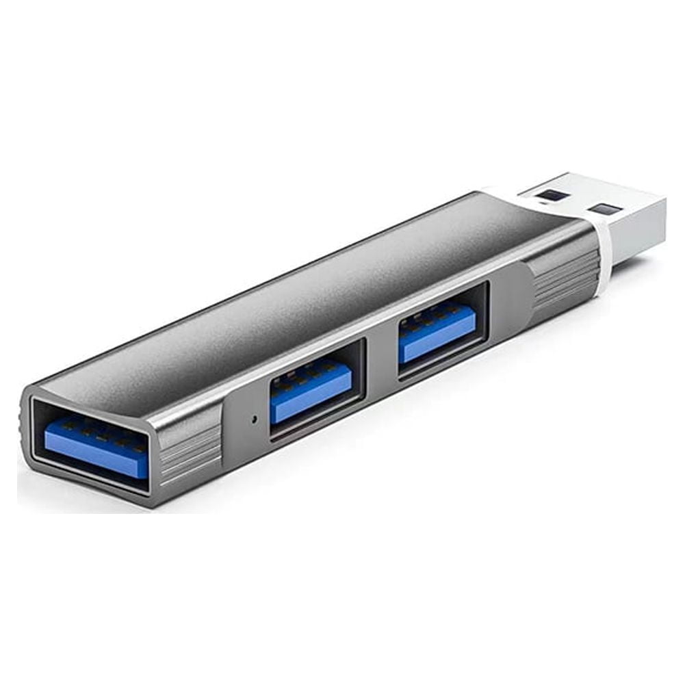 LingStar Aluminum Alloy 3-port Usb3.0 Hub Compact Portable In-line Usb ...