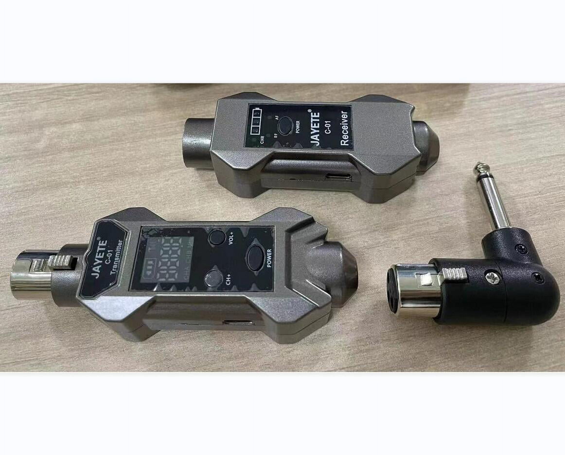 LingStar Dynamic Microphone Converter Wireless System Xlr Transmitter ...