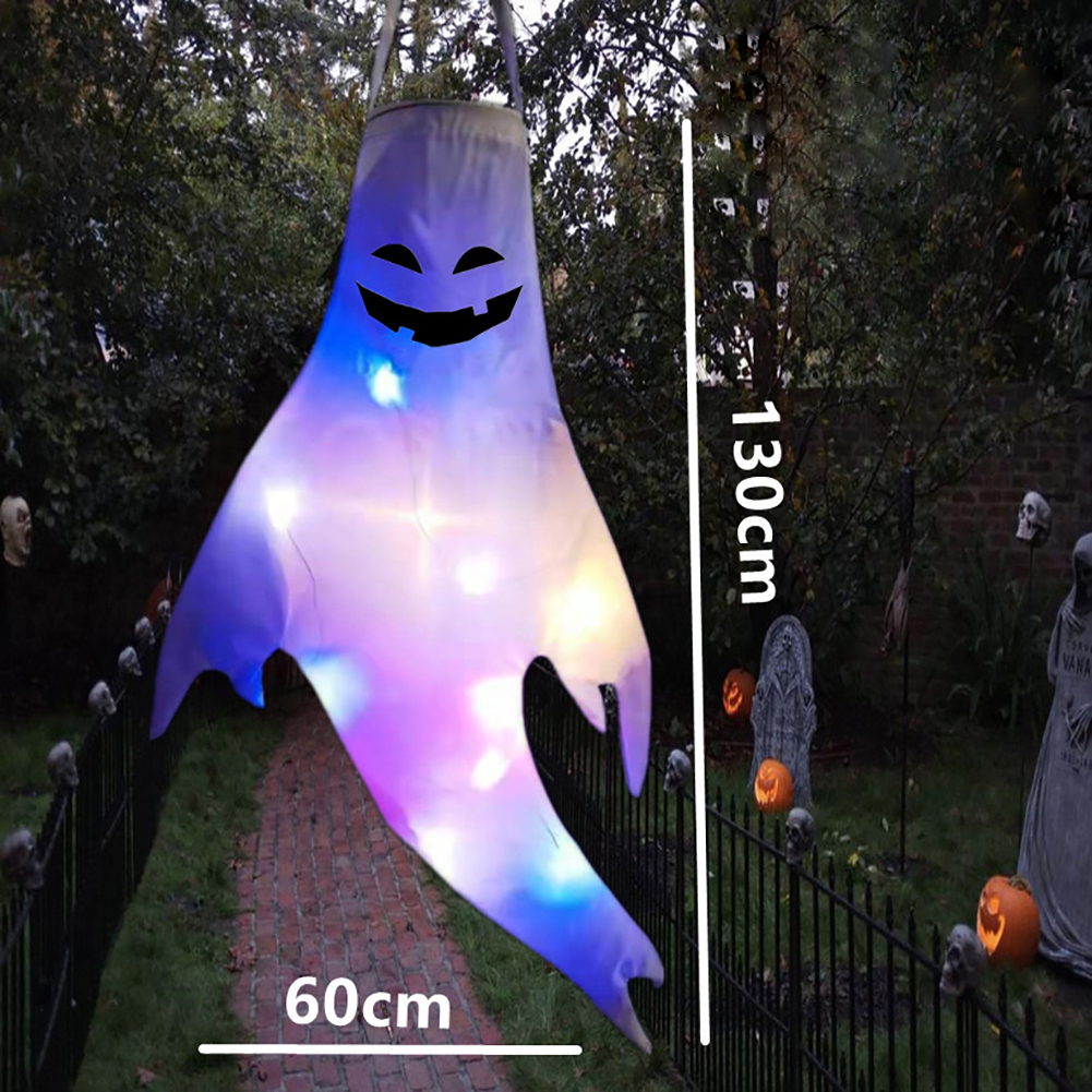 LingStar Halloween Led Glowing Horror GrimaceHanging Pendant Party ...