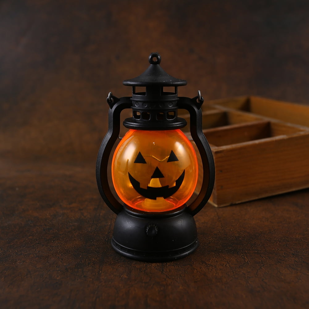 LingStar Halloween Led Pumpkin Lamp Flameless Smokeless Portable Retro ...