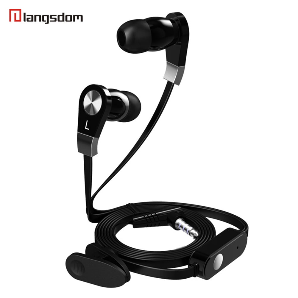 LingStar Langsdom JM02 In-ear Wire-controlled Earphones Hifi Bass ...