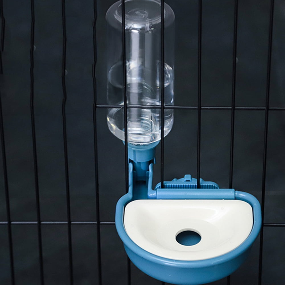 LingStar Pet Cage Hanging Water Dispenser 13cm Diameter Large Capacity ...