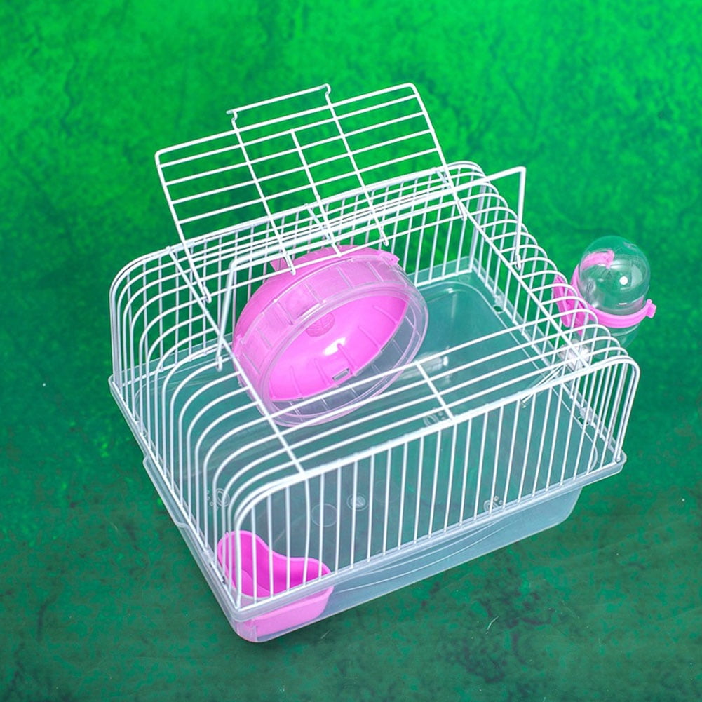 LingStar Pet Hamster Cage Luxury House Portable Mice Home Habitat ...