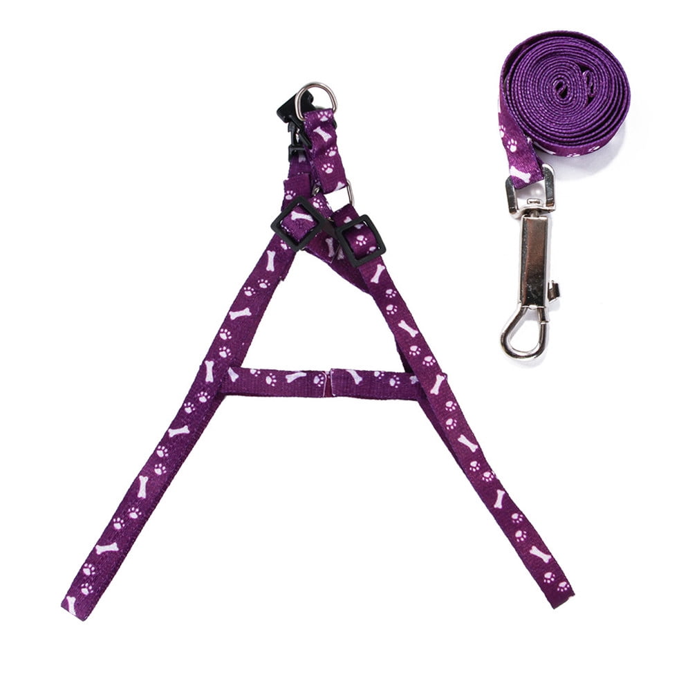 LingStar Polyester Pet Chest Strap Soft Breathable Harness Rope Leash ...