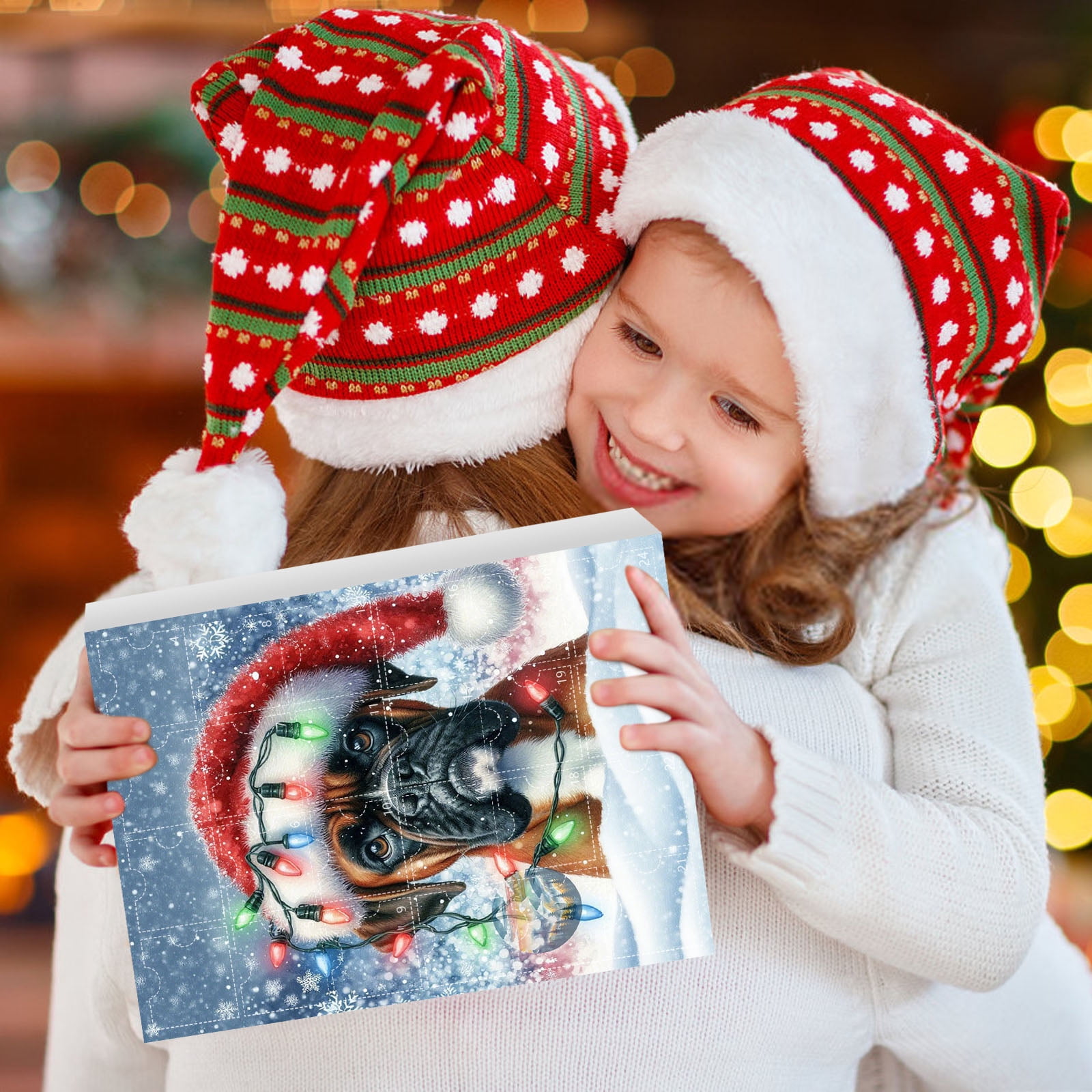 LingVibe Advent Calendar Contains 24 Gifts, 2D Plane Airplane Box with ...