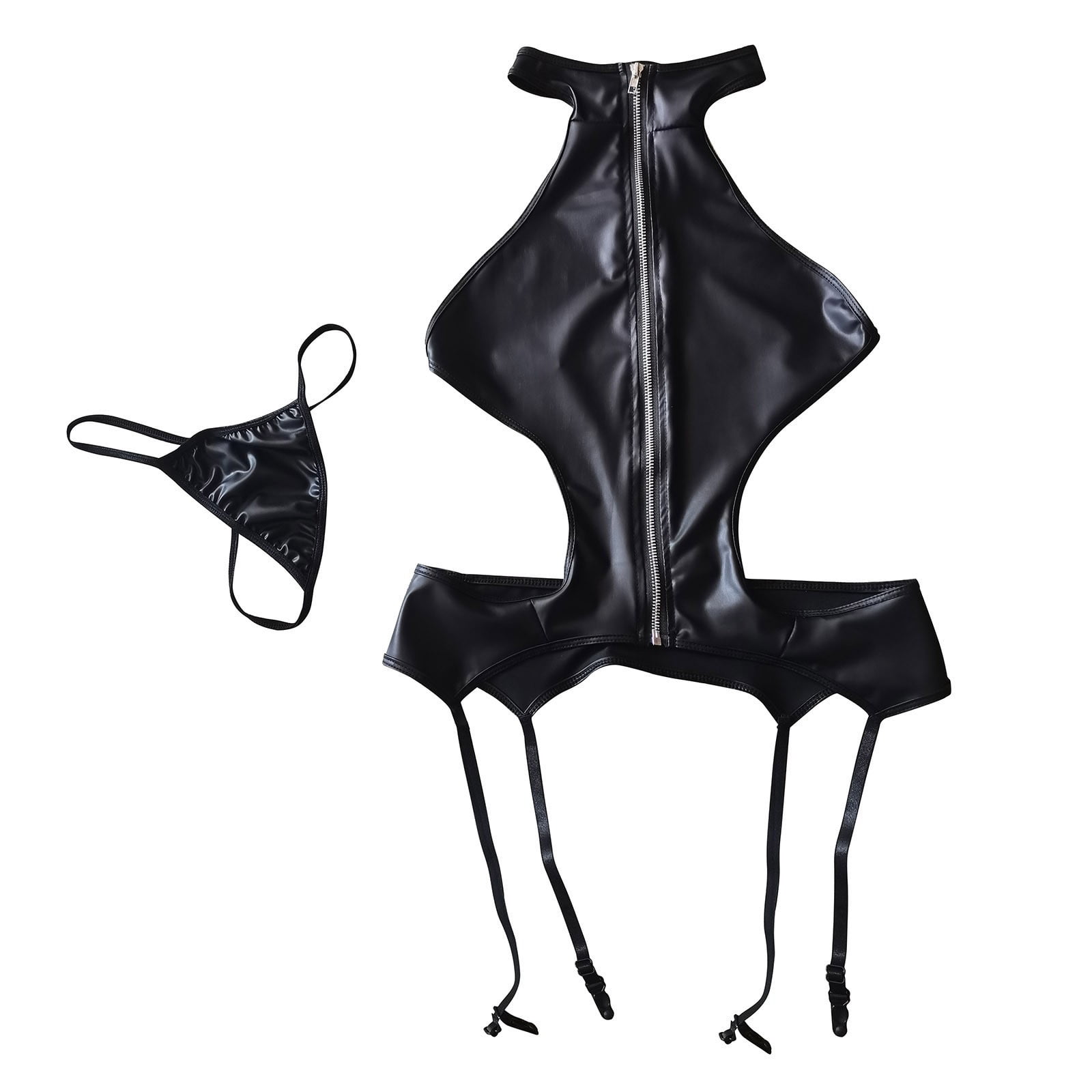 Lingerie Bodysuit For Women Garter Wireless Skimpy Teddy Sex Lingerie
