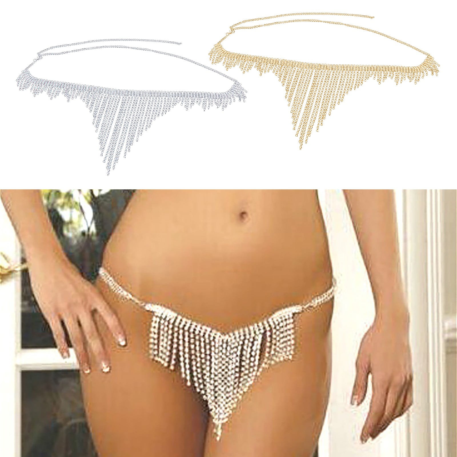 Lingerie For Women Sexy And Exaggerated Body Chain Nightclub Super