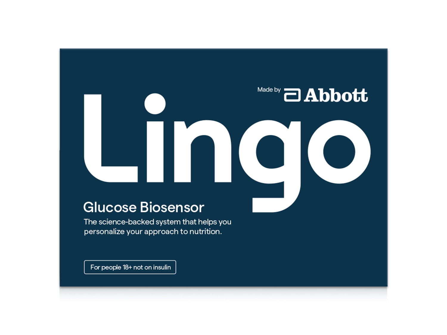 Lingo Continuous Glucose Monitor (CGM) & App. Made by Abbott. Know the ...