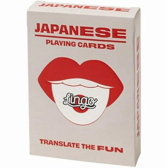 Lingo Japanese Playing Cards | Travel Flashcards | Learn Japanese ...