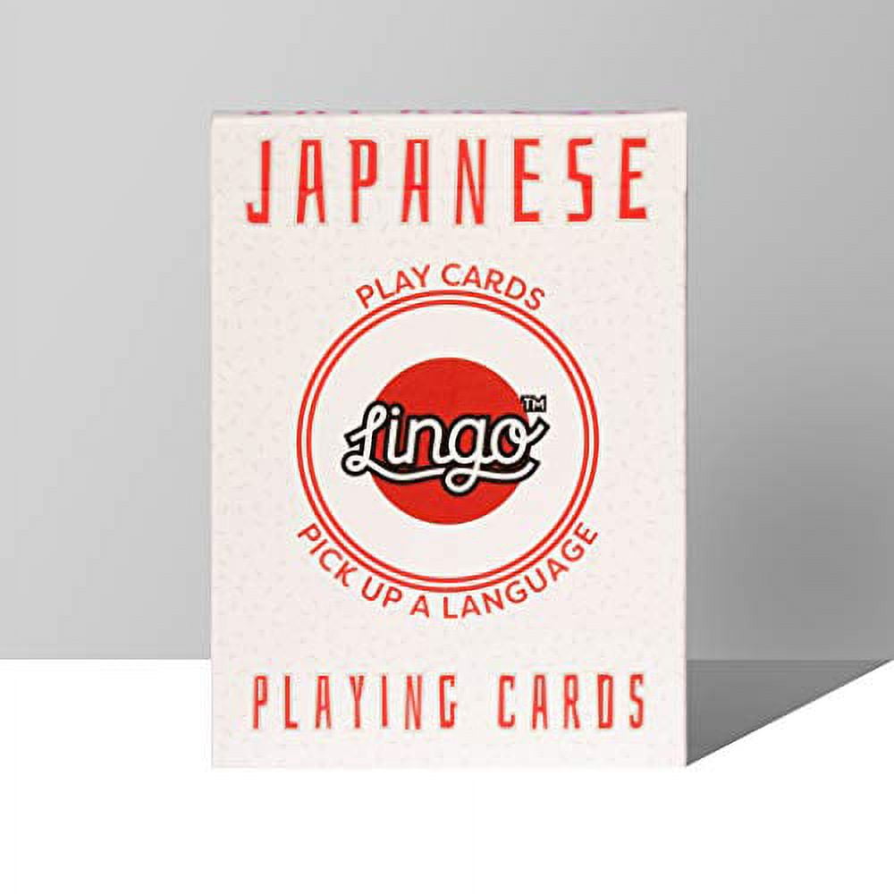 Lingo Playing Cards Japanese Language Learning Game Set - Walmart.com