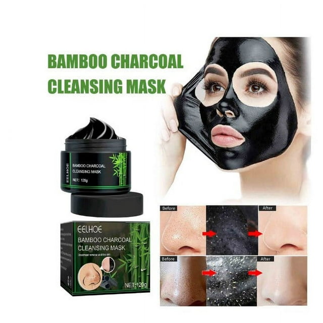 Lingouzi Bamboo Charcoal Blackhead Remover Deep Cleansing Peel Off