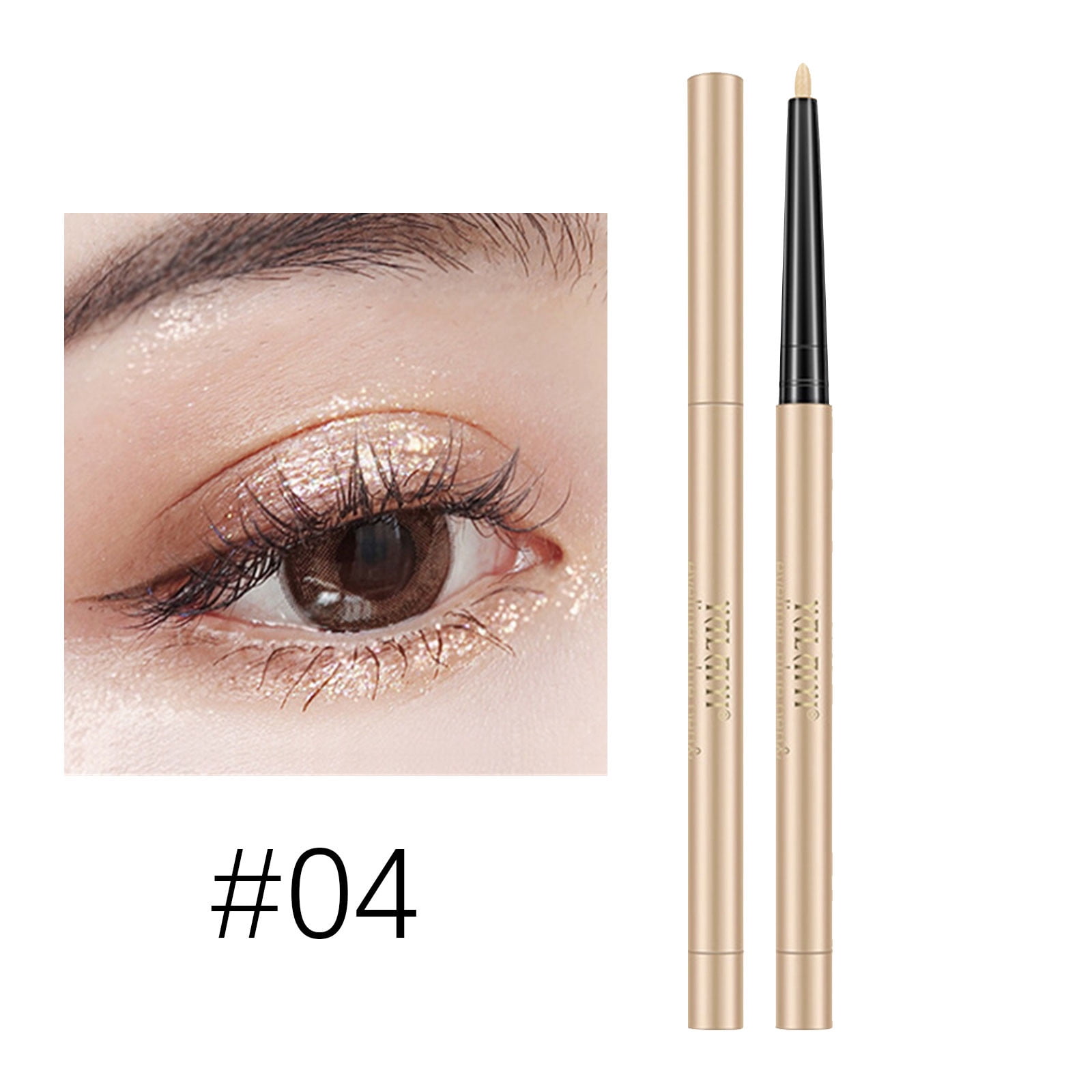 Lingouzi Eyeliner Gel Pen Waterproof And Not Smudged Lying Silkworm Pen ...