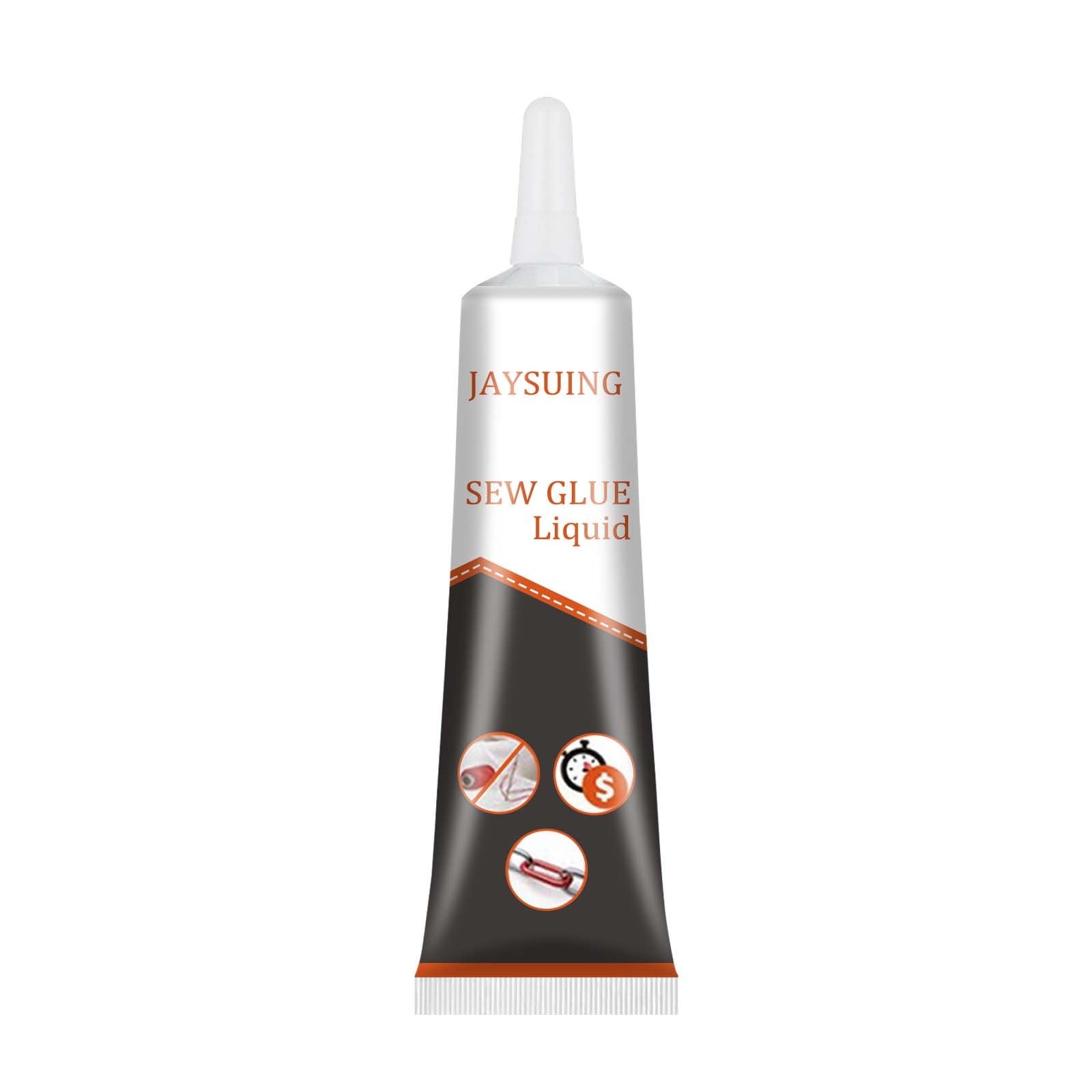 Lingouzi Garment Repair Glue Adhesive Fabric Glue Liquid Sewing ...