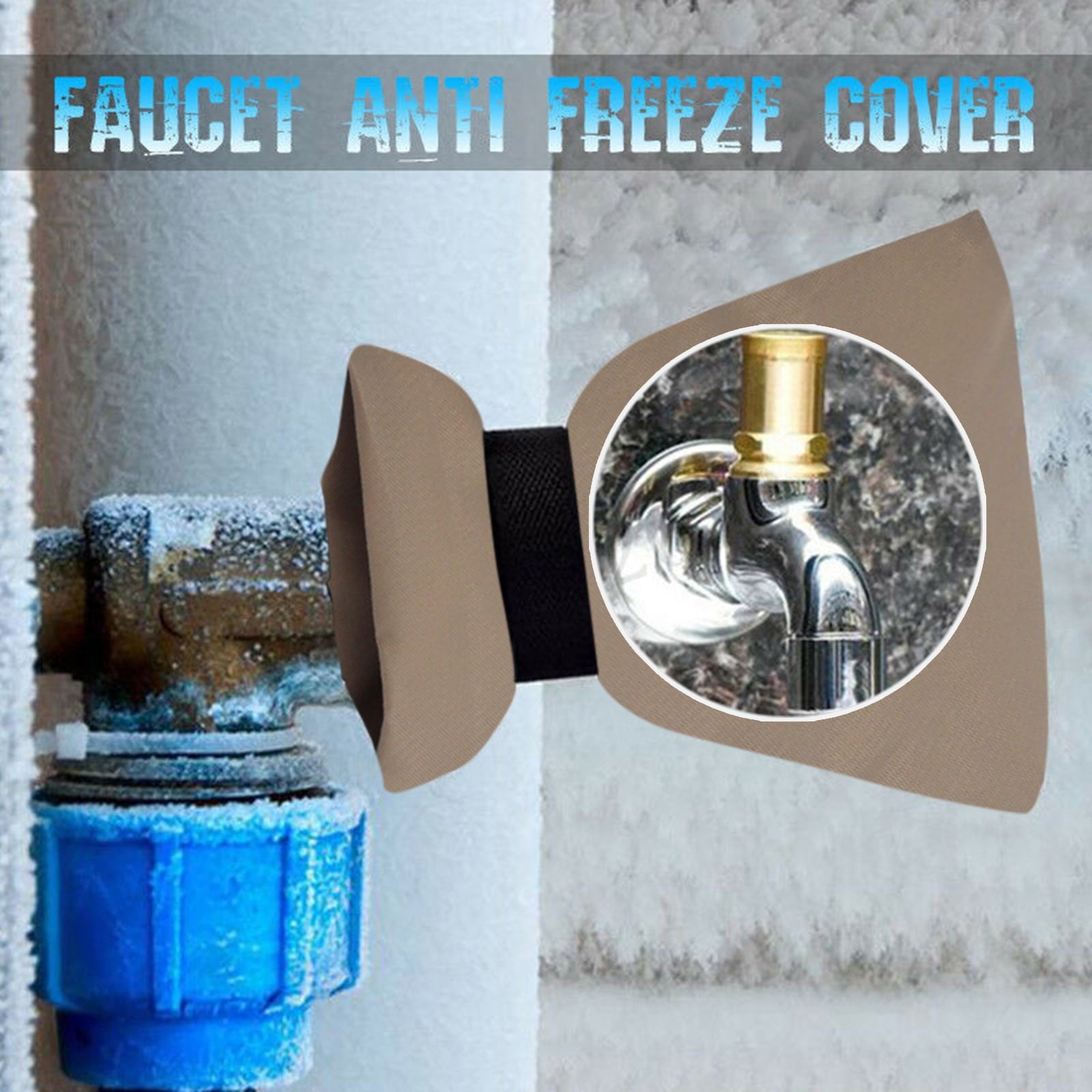 Lingouzi Outdoor Faucet Covers for Winter, Garden Faucet Socks, Water ...