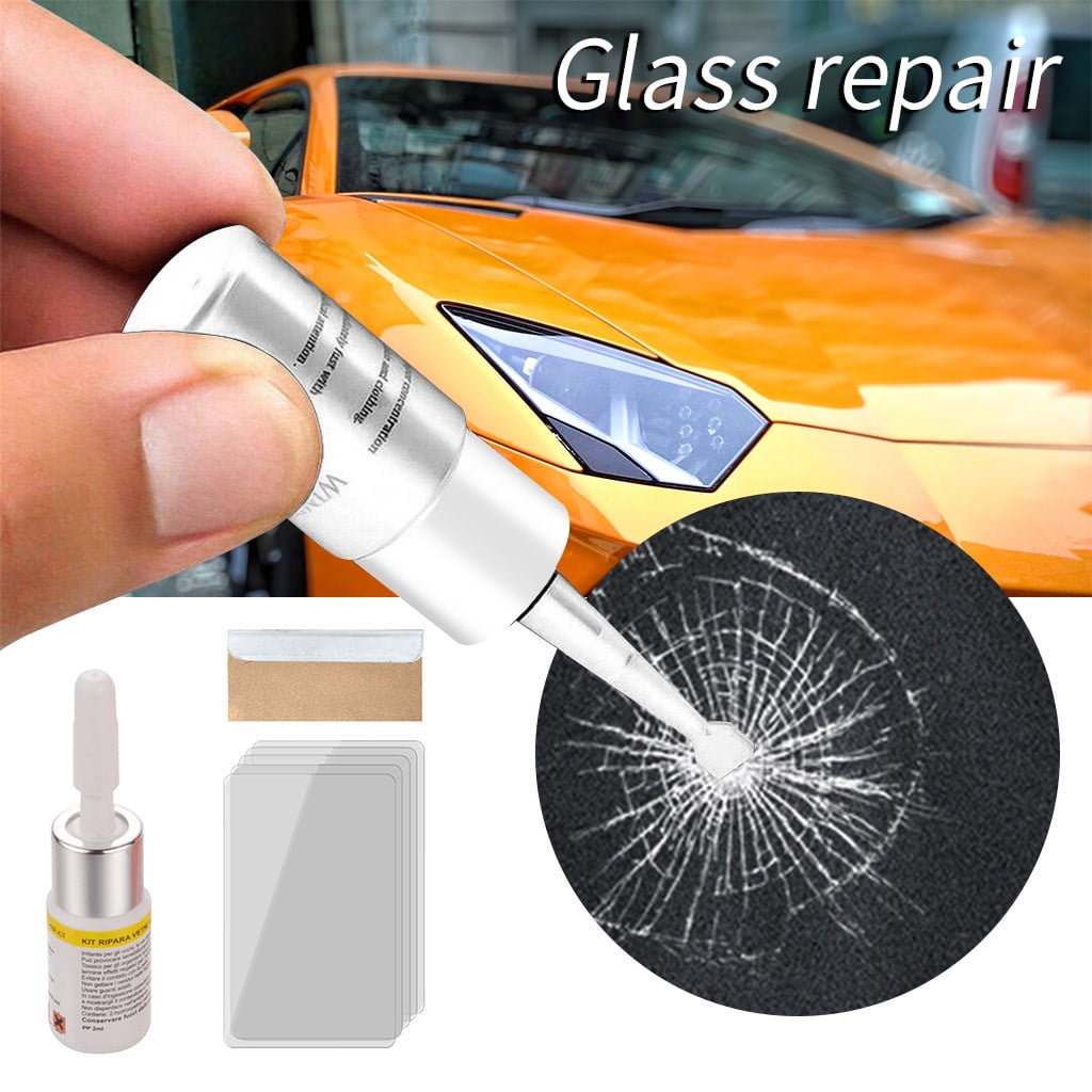 Lingouzi Resin Windshield DIY Automotive Glass Repair Tools - Walmart.com