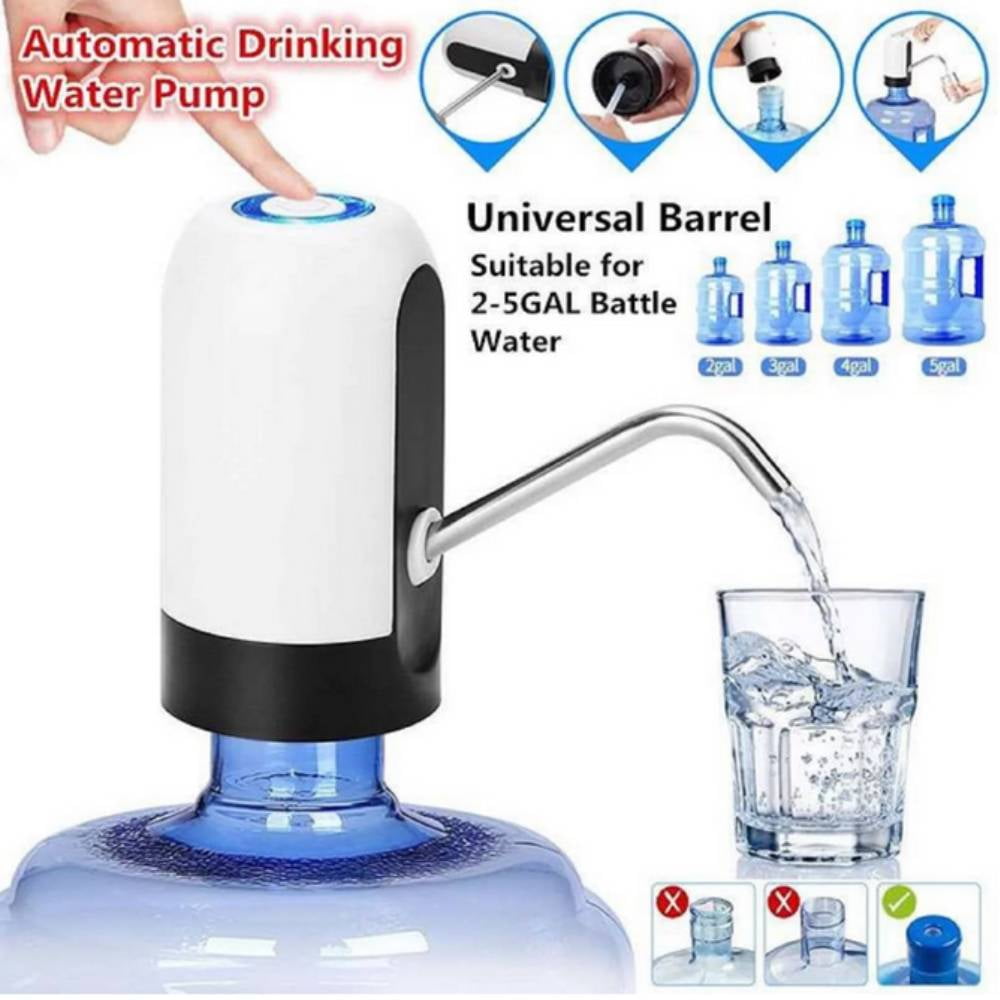 Lingouzi Electric Drinking Jug Dispensing System, Portable 5 Gallon ...
