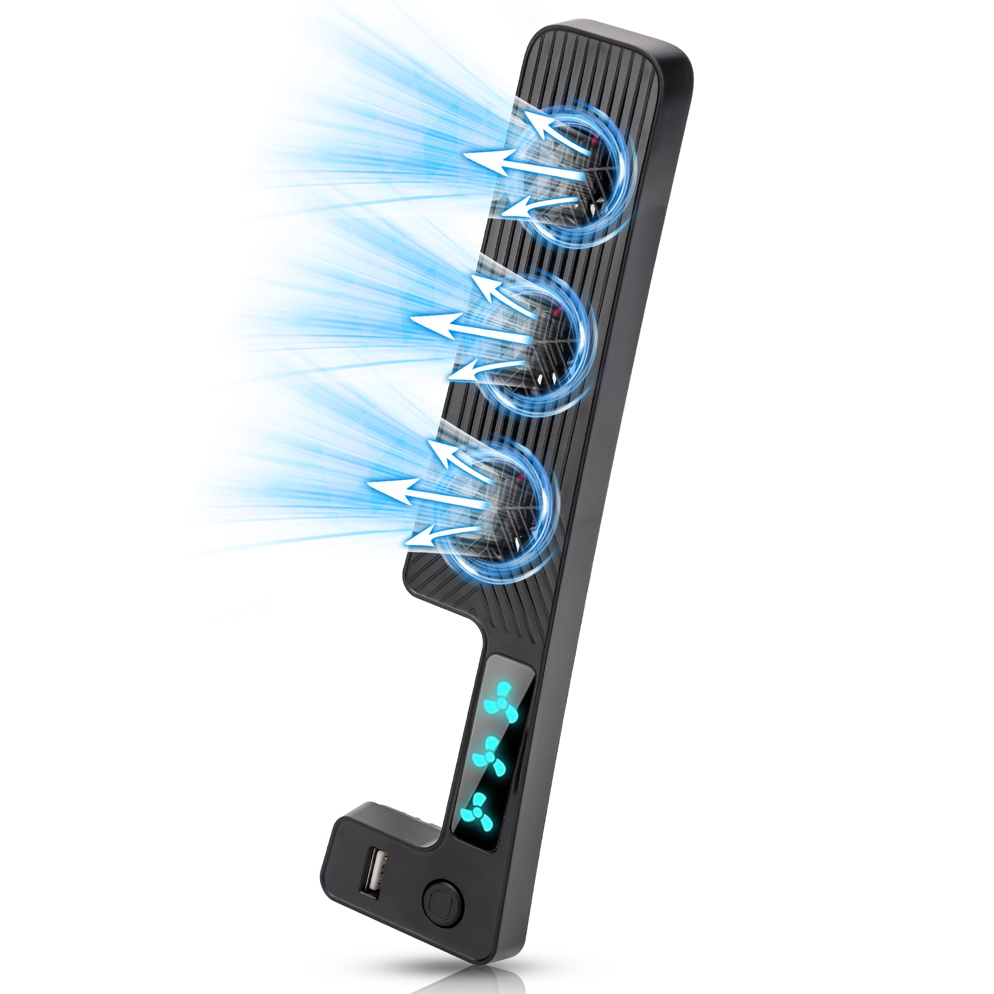 Lingsida Cooling Fan Fit for PS5 Slim Disc/Digital Editions, Silent ...