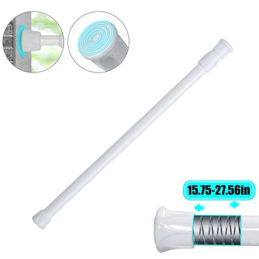 Graber 7/16" Spring Tension Rod 11-18" adjustable width (2 Per Pack ...