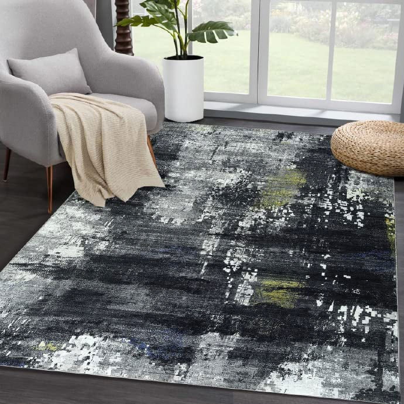 Lingstar Distressed Vintage Velvet Area Rug, 9' x 12' - Walmart.com