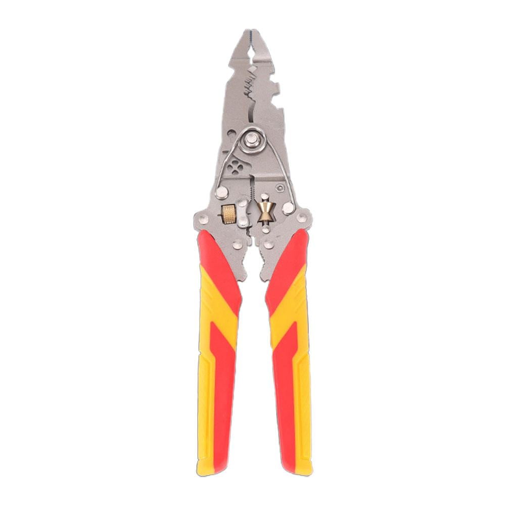 Lingsun 14 In 1 Adjustable Folding Snap-On Wire Strip Pliers Pr Cut Pl ...