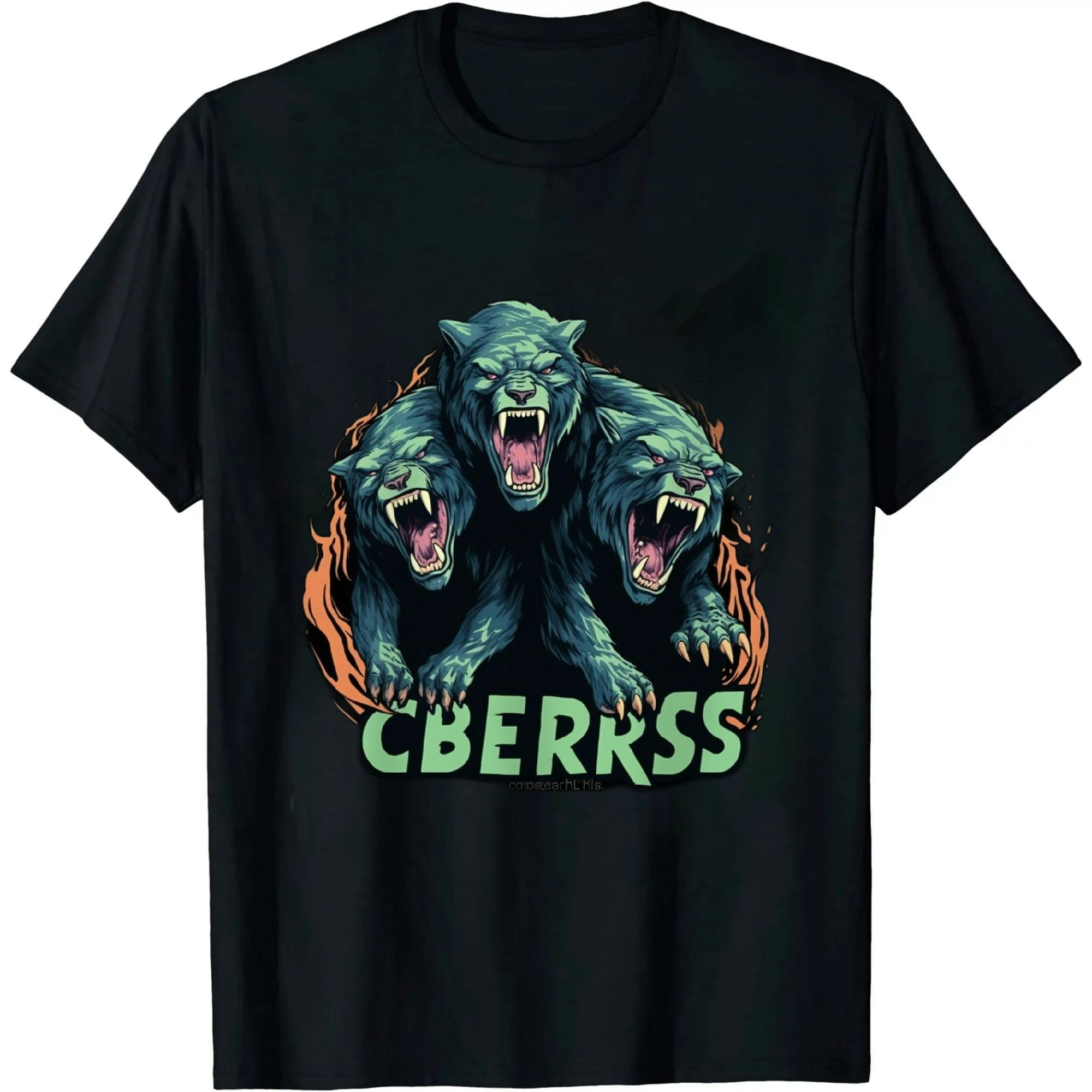 Lingy Cerberus Greek Mythology Ancient Greece Monsters And Gods T-Shirt ...