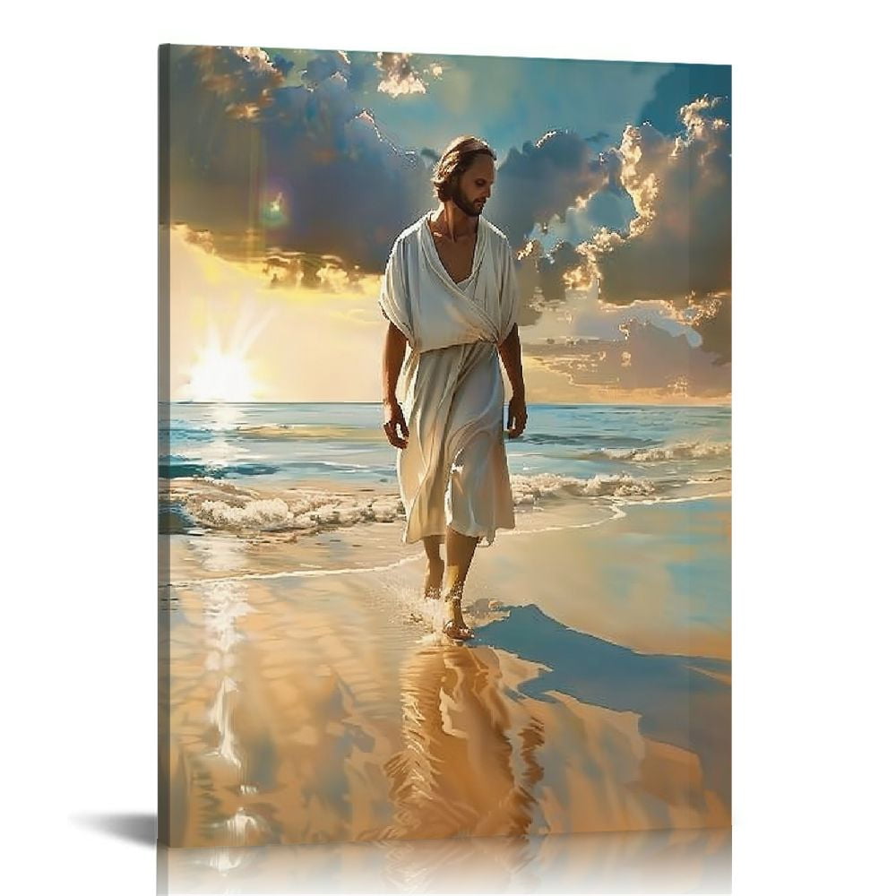 Lingy Jesus Wall Decor Canvas Christ Posters Prints God Canvas Art ...