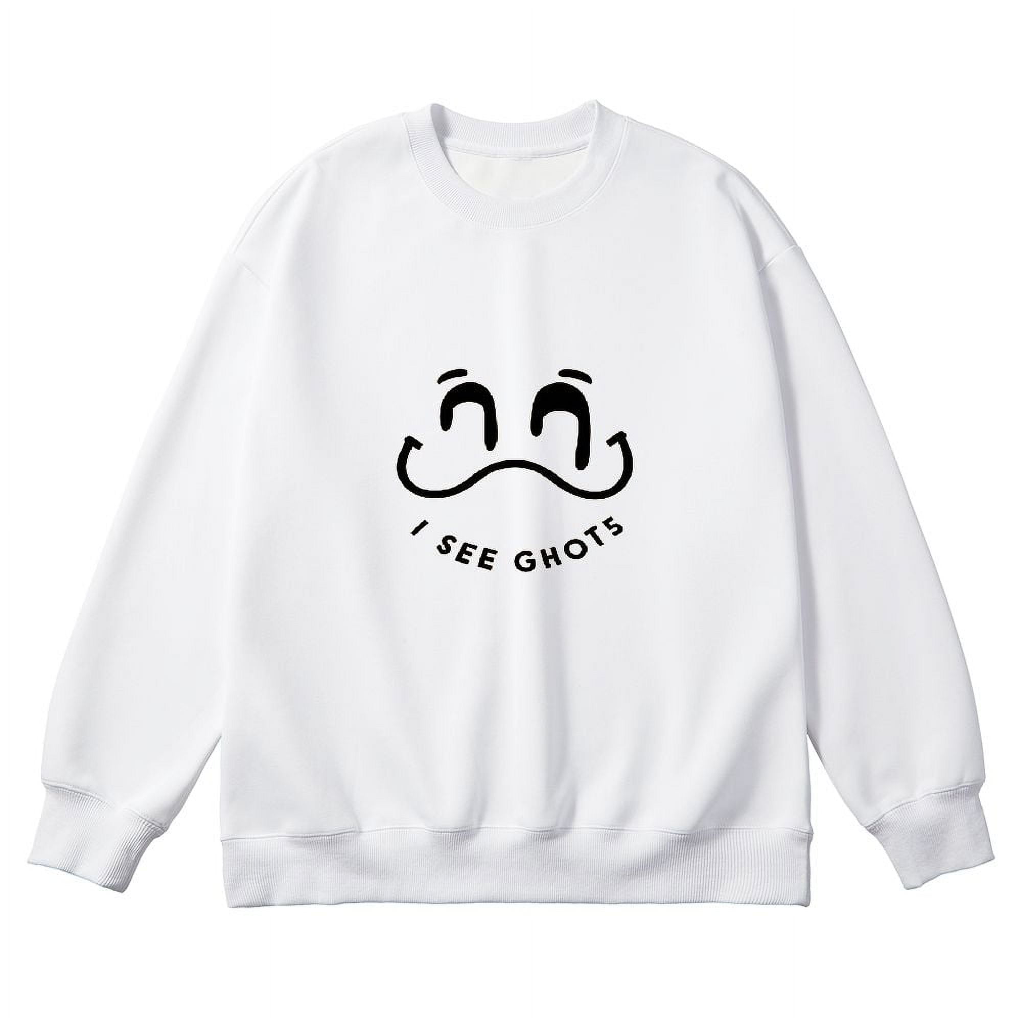 Lingy Lucky I See Ghosts Fashion Street Rapper Men women Sweatshirt ...