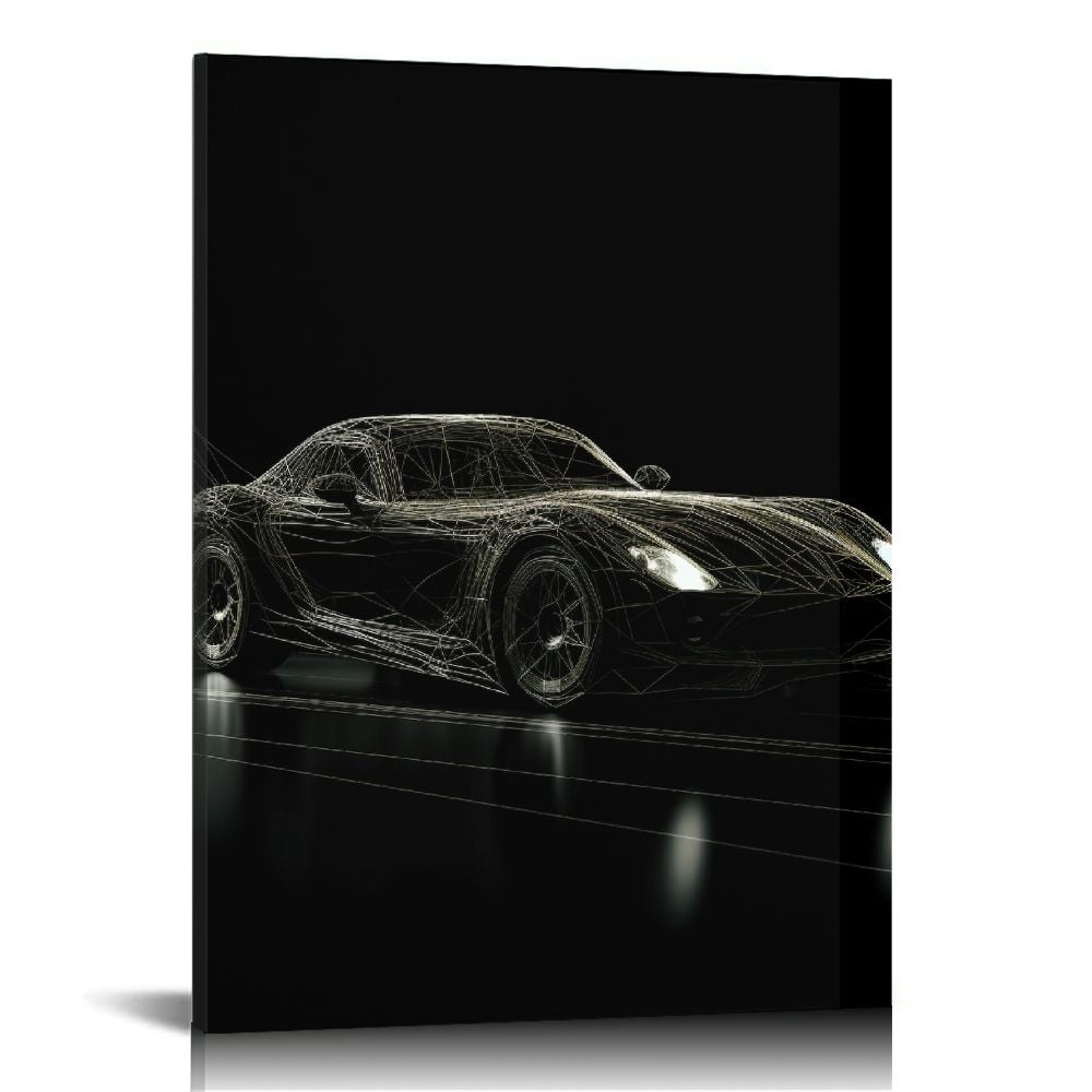 Lingy Mclaren Poster Mclaren Senna Super Car Posters Sports Car Canvas ...