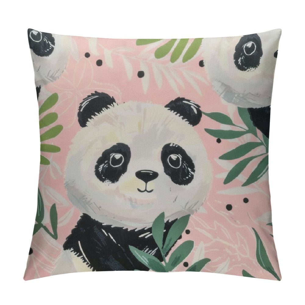 Lingy Panda Pillow Covers Pillowcase for Hair and Skin Soft and Smooth ...