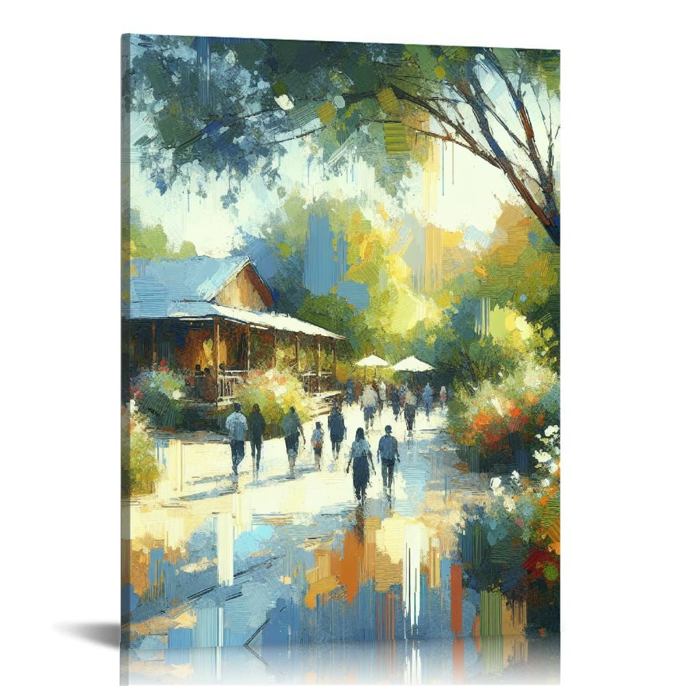 Lingy Raoul Dufy Art Prints Poster The Promenade, 1906 Fauvism Canvas ...