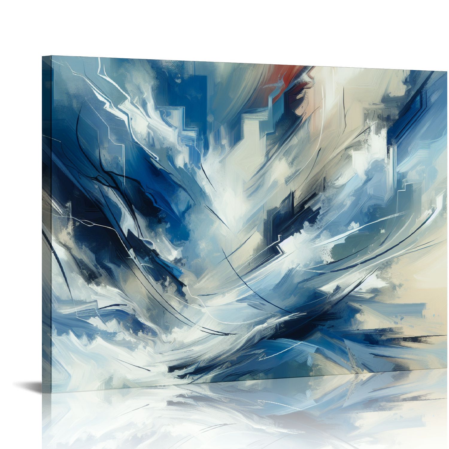 Lingy Wall Decorations For Living Room 3 Piece Framed Canvas edroom ...