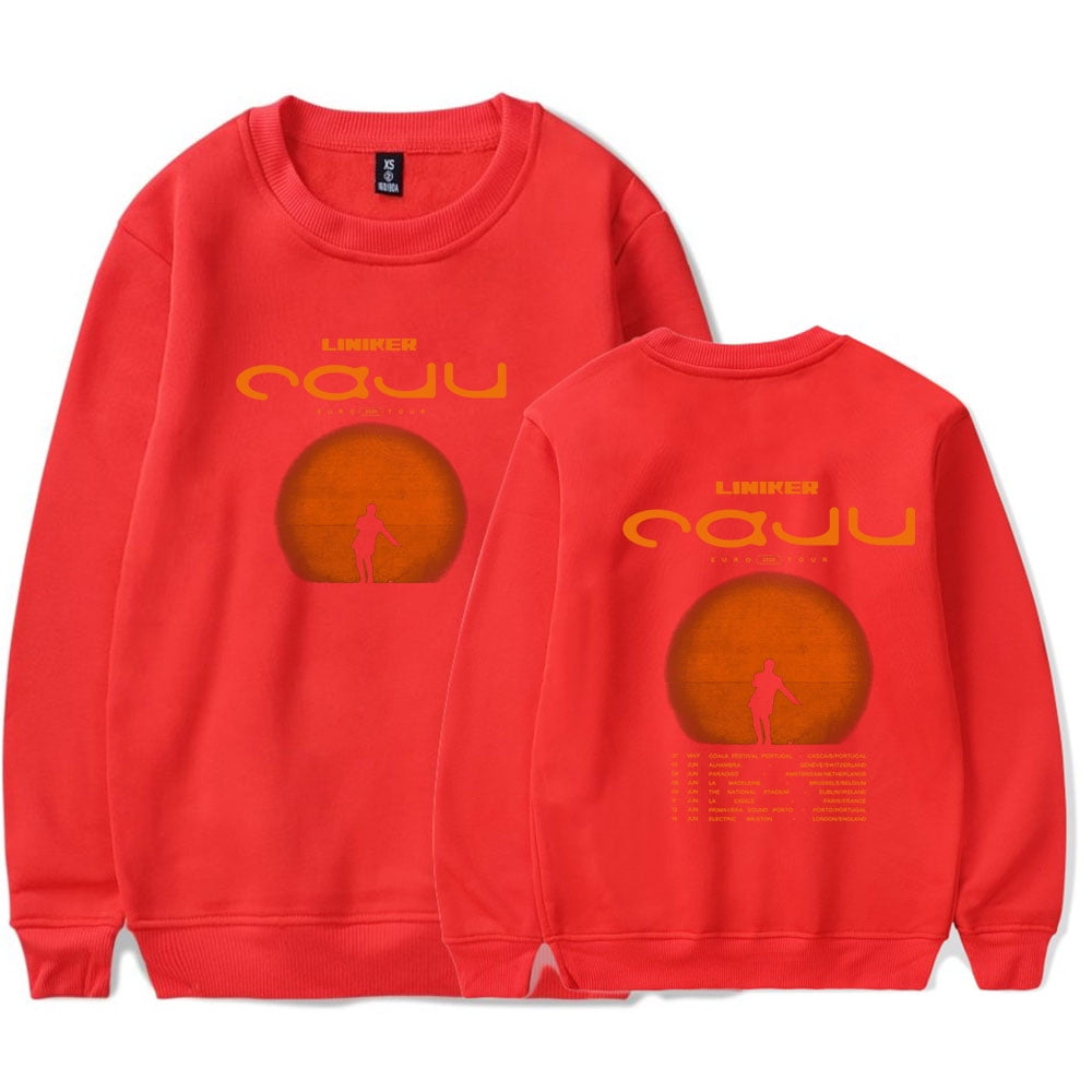 Liniker CAJU Euro Tour 2025 Merch Long Sleeve Crewneck Sweatshirt For ...