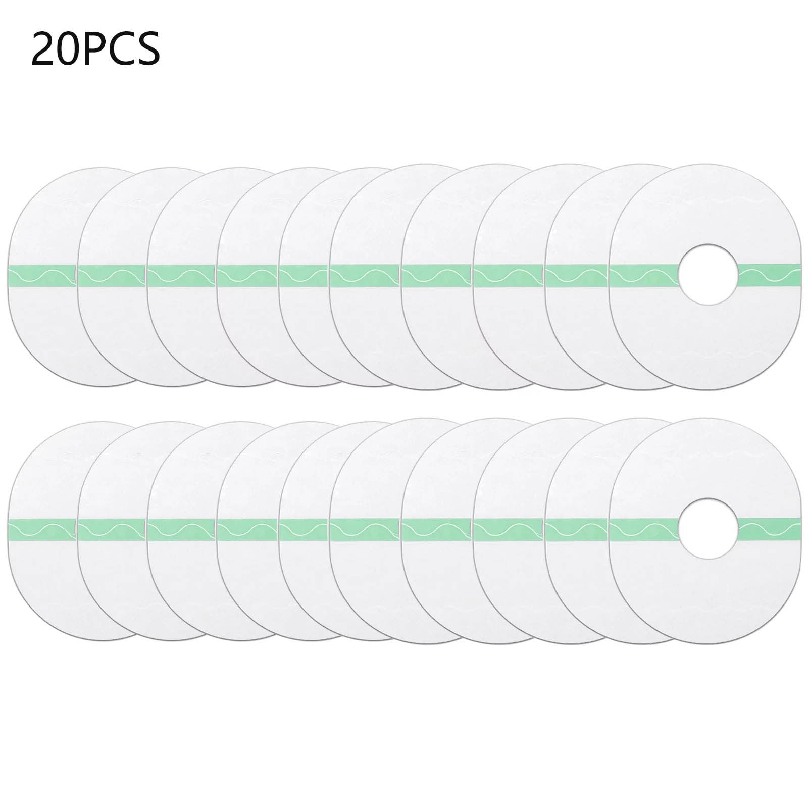 Linjieee 20 Pack Libre Sensor Covers Libre Adhesive Oval Transparent ...