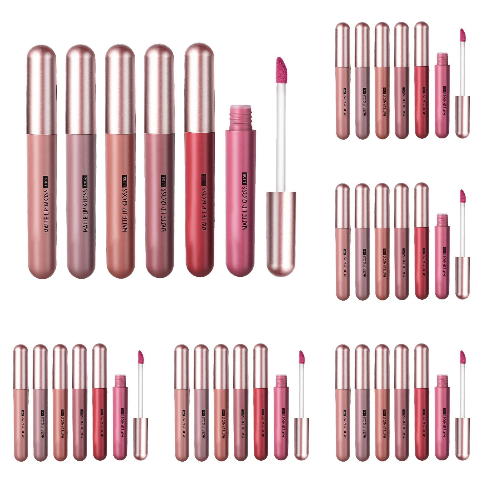 Linjieee 6 Piece Fog Lip Gloss Set Velvet Lipstick Long Lasting ... Linjieee 6 Piece Fog Lip Gloss Set Velvet Lipstick Long Lasting ...