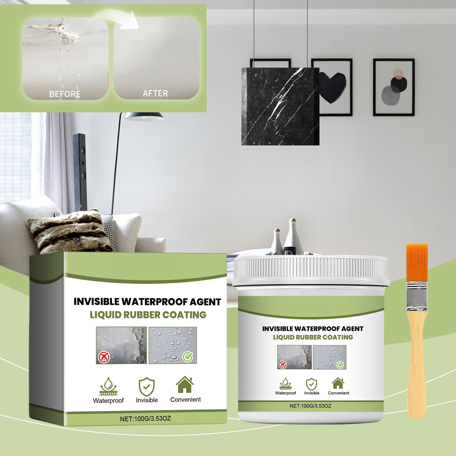 Linjieee All Purpose Joint 1 Ceiling Patching Wall Sandpaper for ...