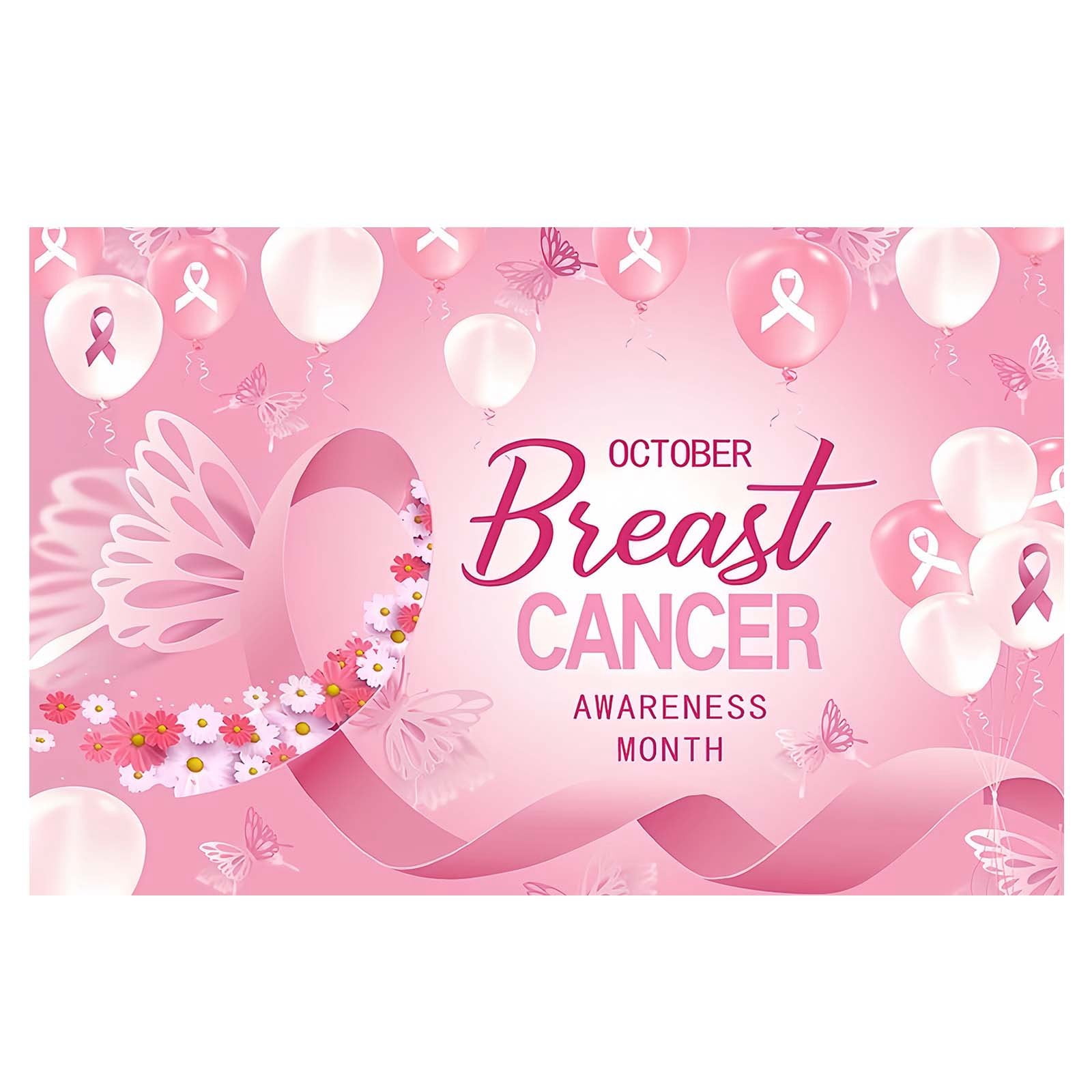 Linjieee Cancer Publicity Background Photography Cancer Banner Ribbon