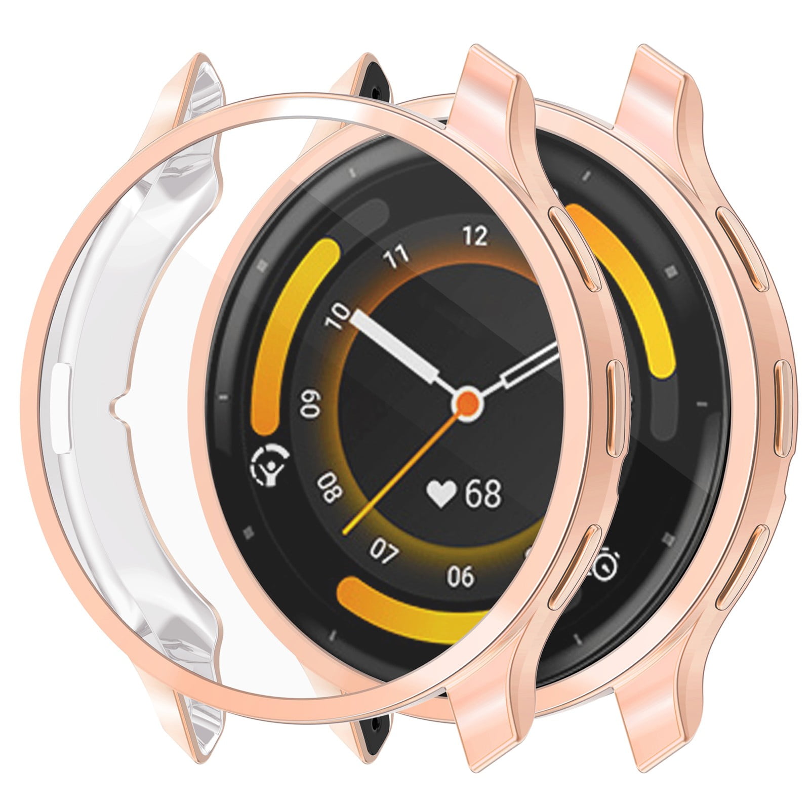 Linjieee Compatible With Smartwatch TPU Material Case All Inclusive ...