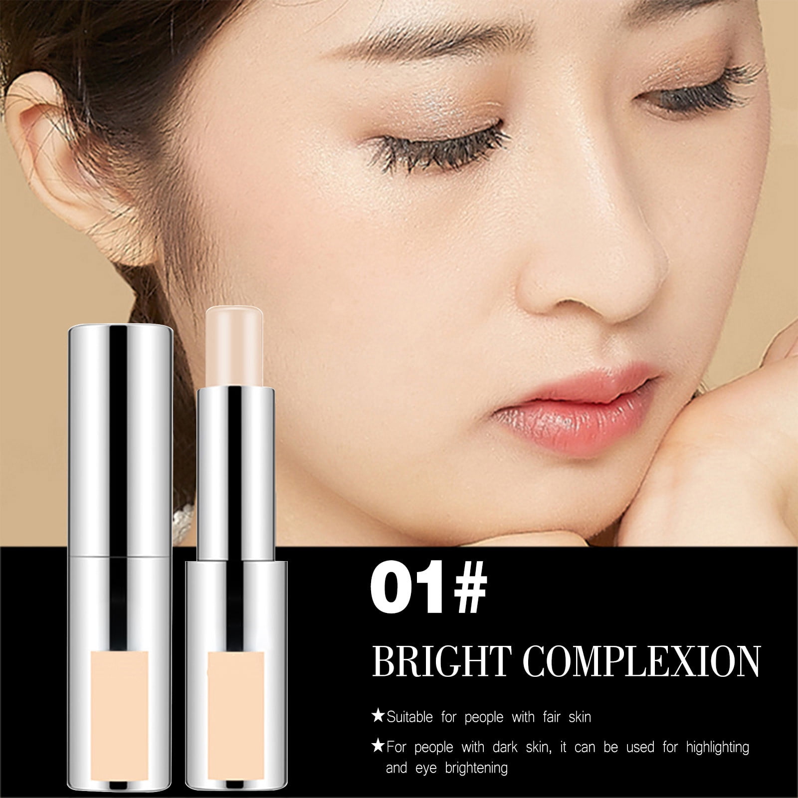 Linjieee Even Concealer Cut Crease Concealer Eyebrow Concealer