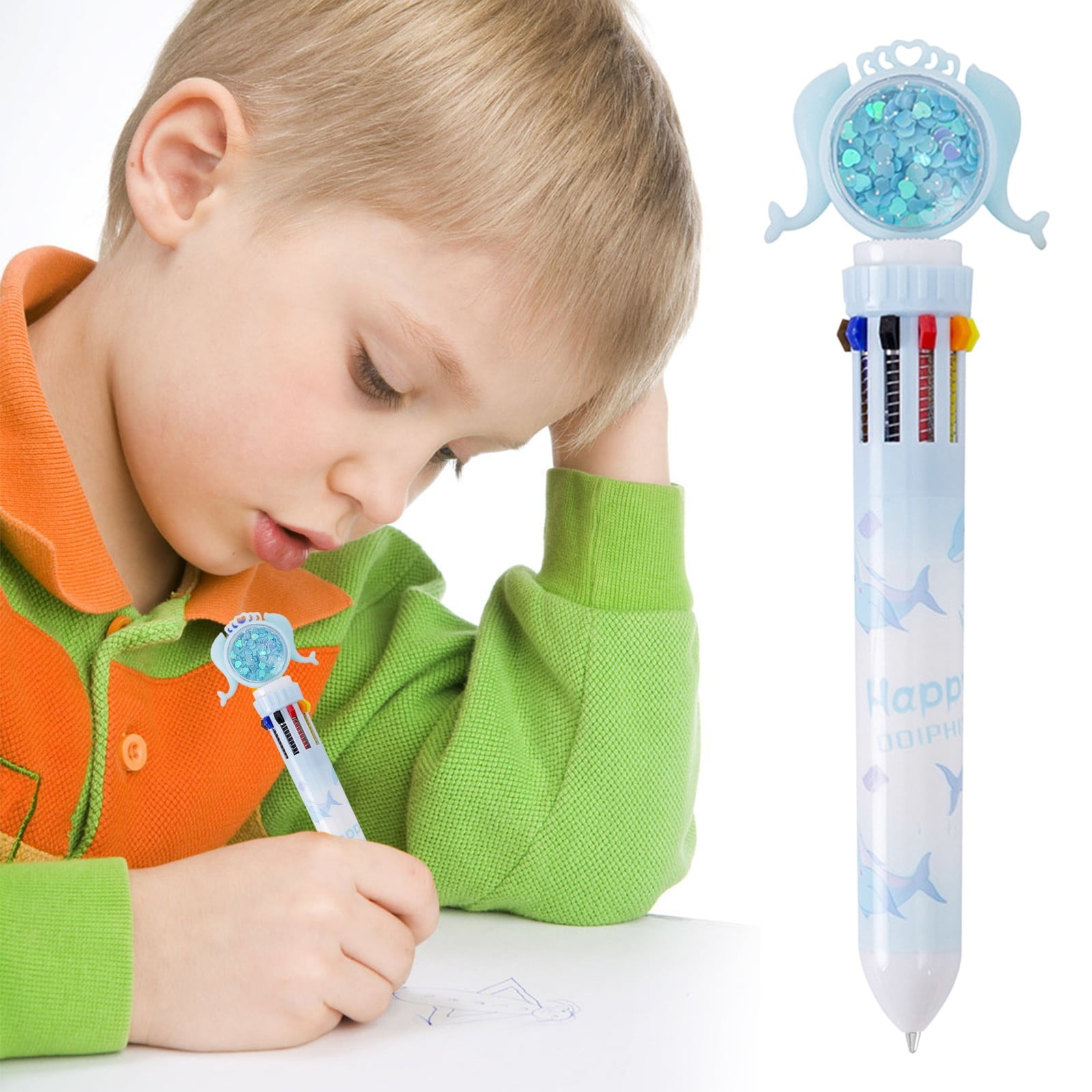 Linjieee Gel Pens Medium Point Colorful 10 Color Ballpoint Pen Multi ...