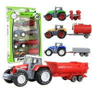 Kidoozie Funtime Tractor Set – Educational Farm Playset for Kids 12 ...