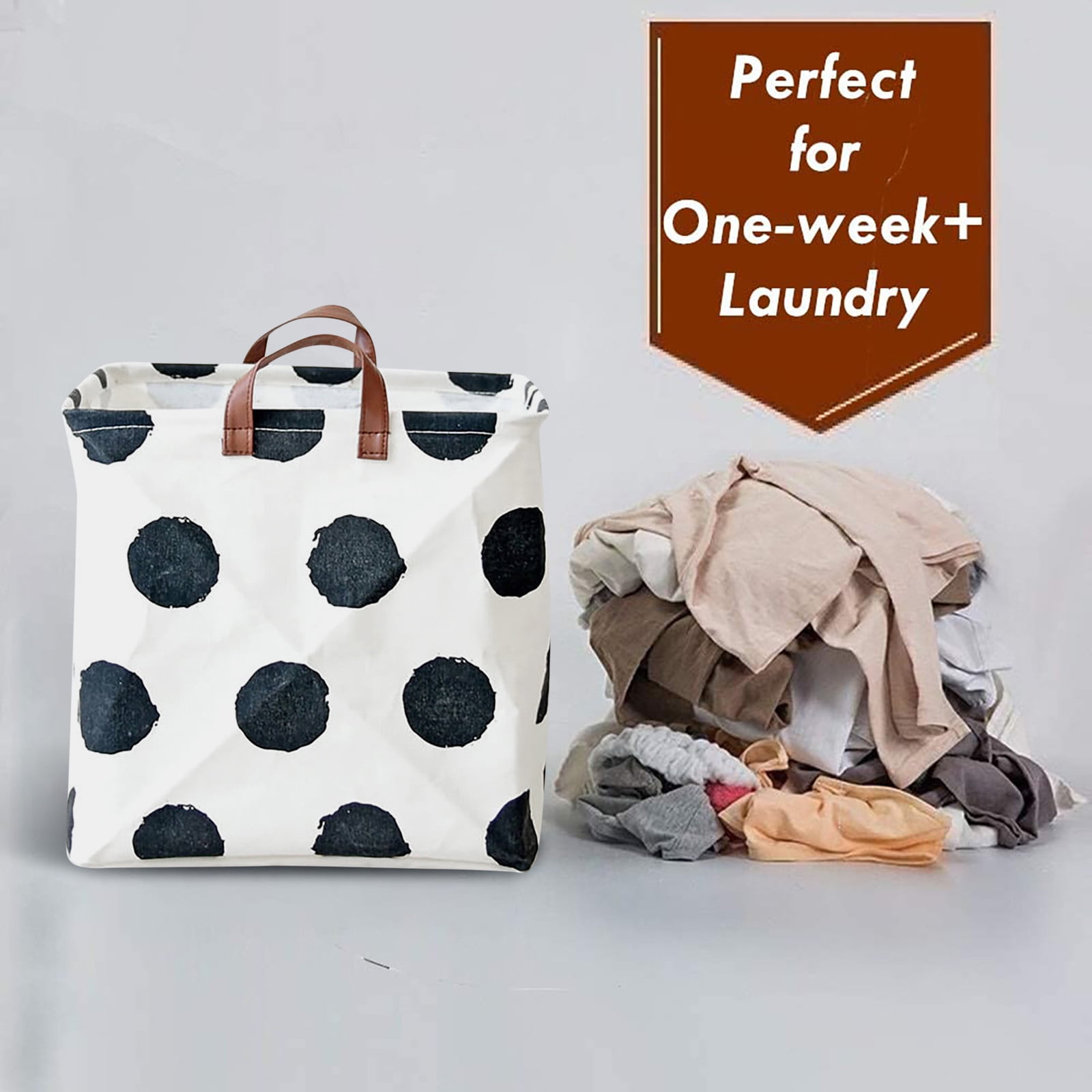 Linjieee Laundry Large Laundry Long Handle Freestanding Laundry Square ...