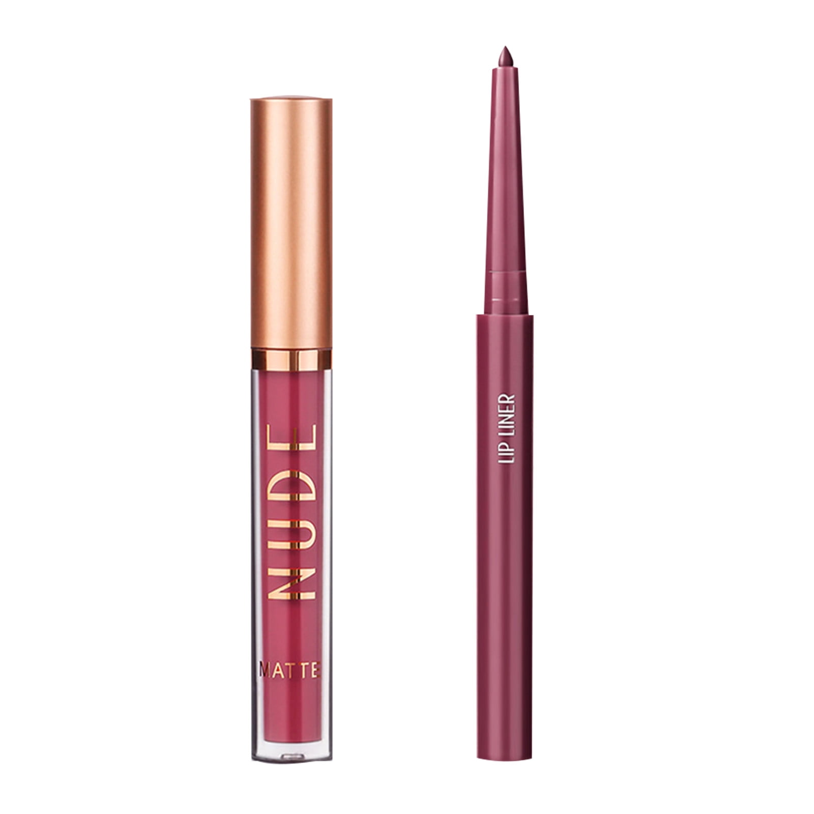 Linjieee Lipstick And Lip Liner Set For Long Lasting Wear And No Cup ... Linjieee Lipstick And Lip Liner Set For Long Lasting Wear And No Cup ...