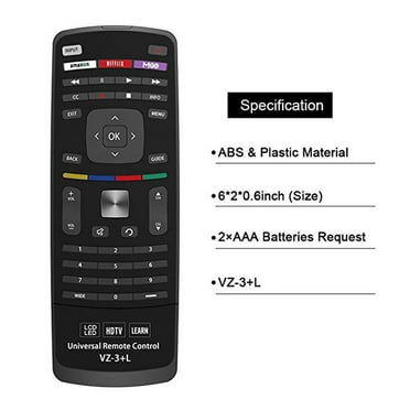 Replacement Remote for Sanyo LED, LCD, and Smart TVs - Walmart.com