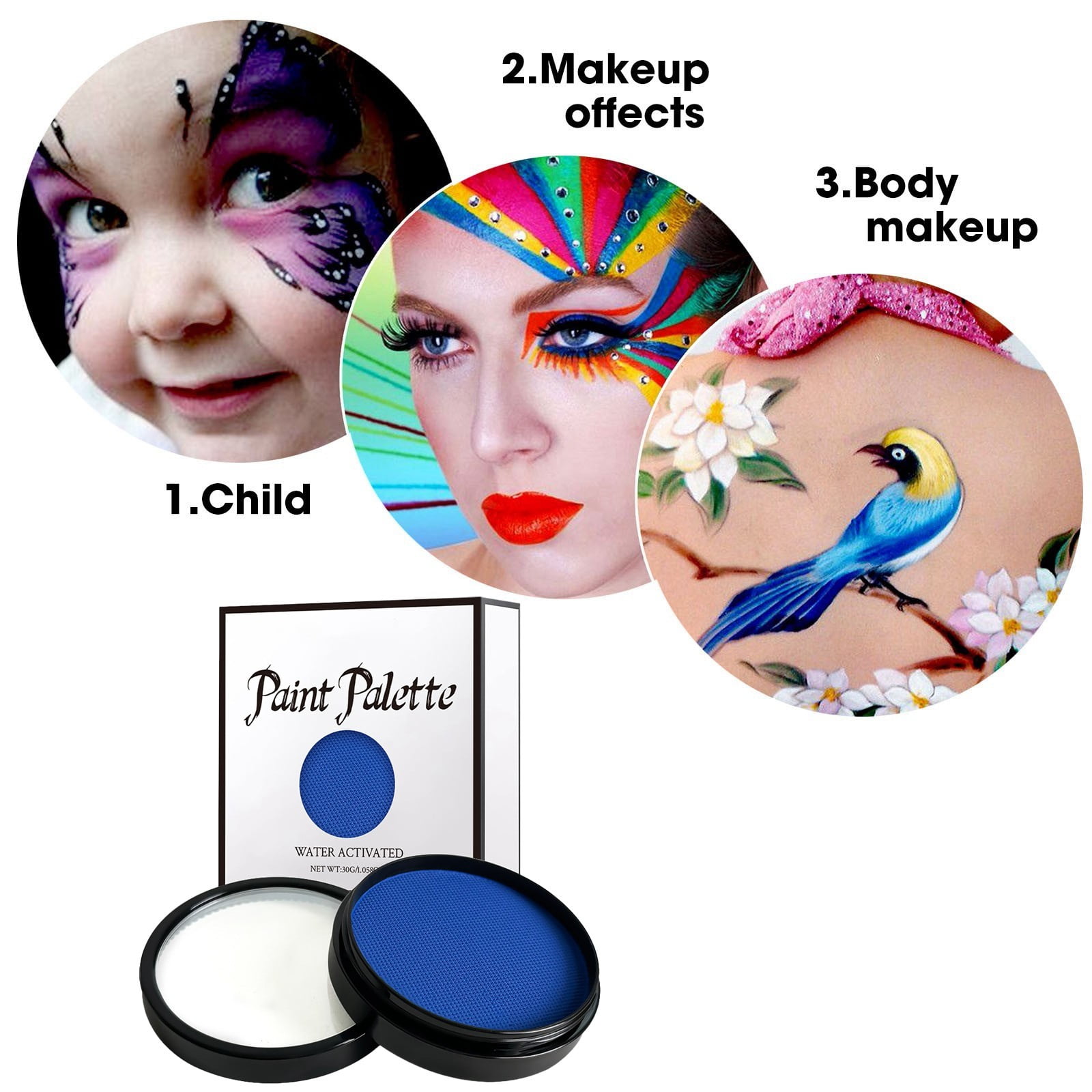 Linjieee Rodeo for Adults Face Painting Kits for Beginners Face ... Linjieee Rodeo for Adults Face Painting Kits for Beginners Face ...